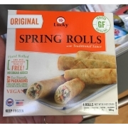 Lucky Spring Rolls, Original: Calories, Nutrition Analysis & More ...