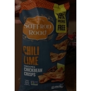 Saffron Road Chickpea Chickbean Crisps, Chili Lime: Calories, Nutrition ...