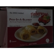 Timber Wood Farms Pigs In A Blanket, Pastry: Calories, Nutrition ...