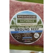 Steakhouse 100% Grass Fed Angus Beef: Calories, Nutrition Analysis ...