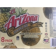 Arizona Flavored Sparkling, Pineapple Coconut, Water + Minerals ...