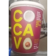 Cocavo Coconut And Avocado Oil, Raw, Extra Virgin, Cold Pressed ...