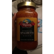 Rizzo's Spaghetti Sauce: Calories, Nutrition Analysis & More | Fooducate