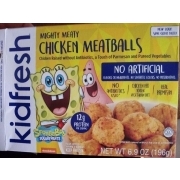 Kidfresh Mighty Meaty, Chicken Meatballs: Calories, Nutrition Analysis ...