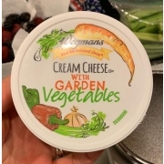 Wegmans Cream Cheese With Garden Vegetables: Calories, Nutrition ...