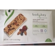 Body Key Meal Bar, Mixed Berry Crisp: Calories, Nutrition Analysis ...