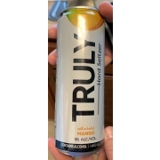 Truly Hard Seltzer, Mango: Calories, Nutrition Analysis & More | Fooducate