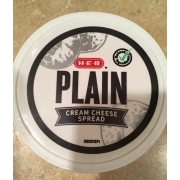 H-E-B Cream Cheese Spread, Plain: Calories, Nutrition Analysis & More ...