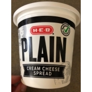 H-E-B Cream Cheese Spread, Plain: Calories, Nutrition Analysis & More ...