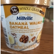 Millville Oatmeal, Banana Walnut: Calories, Nutrition Analysis & More ...