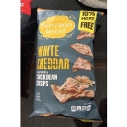 World Cuisine Saffron Road Chickpea Chickbean Crisps, White Cheddar ...