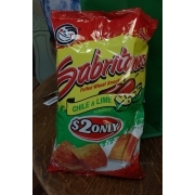 Sabritones Puffed Wheat Snacks, Chile & Lime Flavored: Calories ...