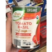Simply Nature Soup, Tomato Basil: Calories, Nutrition Analysis & More ...