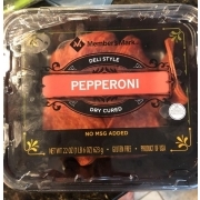 Member's Mark Deli Style, Dry Cured, Pepperoni: Calories, Nutrition ...