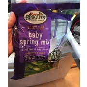 Sprouts Baby Spring Mix: Calories, Nutrition Analysis & More | Fooducate