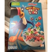 Kellogg's Cereal, Wild Berry, Froot Loops, Sweetened Multigrain ...