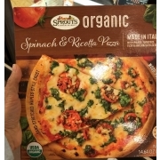 Sprouts Farmers Market Pizza, Spinach & Ricotta, Organic: Calories ...