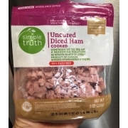Simple Truth Diced Ham, Cooked, Uncured: Calories, Nutrition Analysis ...