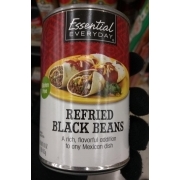 Essential Everyday Refried Black Beans: Calories, Nutrition Analysis ...