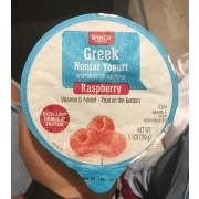 Winco Foods Yogurt, Nonfat, Greek, Raspberry: Calories, Nutrition ...