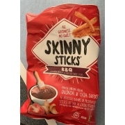 Skinny Sticks Quinoa & Chia Seed Snack Sticks, Bbq Flavored: Calories ...