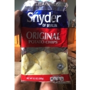 Snyder Of Berlin Potato Chips, Original: Calories, Nutrition Analysis ...