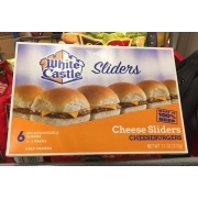 White Castle Cheese Sliders Cheeseburgers: Calories, Nutrition Analysis ...