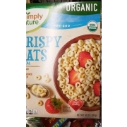 Simply Nature Cereal, Crispy Oats, Organic: Calories, Nutrition ...