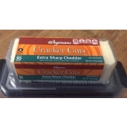 Wegmans Cheese, Cracker Cuts, Extra Sharp Cheddar: Calories, Nutrition ...