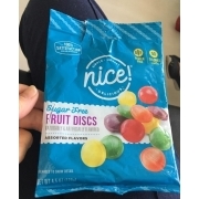 Nice! Fruit Discs: Calories, Nutrition Analysis & More | Fooducate