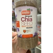 Badia Ground Chia Seed: Calories, Nutrition Analysis & More | Fooducate