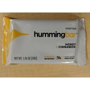 Humming Bar Honey Cinnamon Hemp Bar: Calories, Nutrition Analysis ...