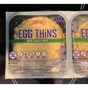 Crepini Egg Thins With Cauliflower: Calories, Nutrition Analysis & More ...