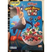 Kellogg's Cereal, Wild Berry, Froot Loops, Sweetened Multigrain ...