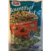 Dole Bountiful Kit Fiesta Ranch: Calories, Nutrition Analysis & More ...