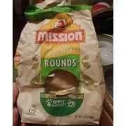 Mission Tortilla Rounds: Calories, Nutrition Analysis & More | Fooducate