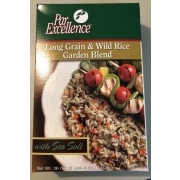 Par Excellence Rice Blend, Long Grain & Wild: Calories, Nutrition ...