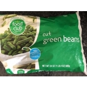 Food Club Cut Green Beans: Calories, Nutrition Analysis & More | Fooducate