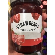 Lidl Fruit Spread, Strawberry: Calories, Nutrition Analysis & More ...
