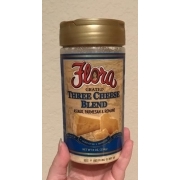 Flora Grated Three Cheese Blend: Calories, Nutrition Analysis & More ...