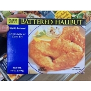 Trader Joe's Battered Halibut: Calories, Nutrition Analysis & More | Fooducate