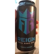 Reign Total Body Fuel, Razzle Berry: Calories, Nutrition Analysis ...