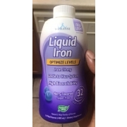 Wellesse Liquid Iron Supplement, Berry: Calories, Nutrition Analysis ...
