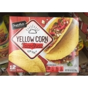Signature Selecdt Yellow Corn Taco Shells: Calories, Nutrition Analysis ...