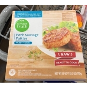 Simple Truth Pork Sausage Patties: Calories, Nutrition Analysis & More ...