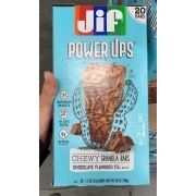 Jif Power Ups, Chewy Granola Bars, Chocolate Flavored With Peanut ...