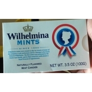 Wilhelmina Mints Candies: Calories, Nutrition Analysis & More | Fooducate