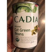 Cadia Green Beans, Organic: Calories, Nutrition Analysis & More | Fooducate