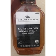 Rykoff Sexton Agave Syrup, Light Golden: Calories, Nutrition Analysis ...