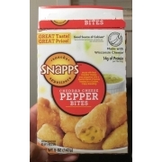 Snapps Cheddar Cheese Pepper Bites: Calories, Nutrition Analysis & More ...